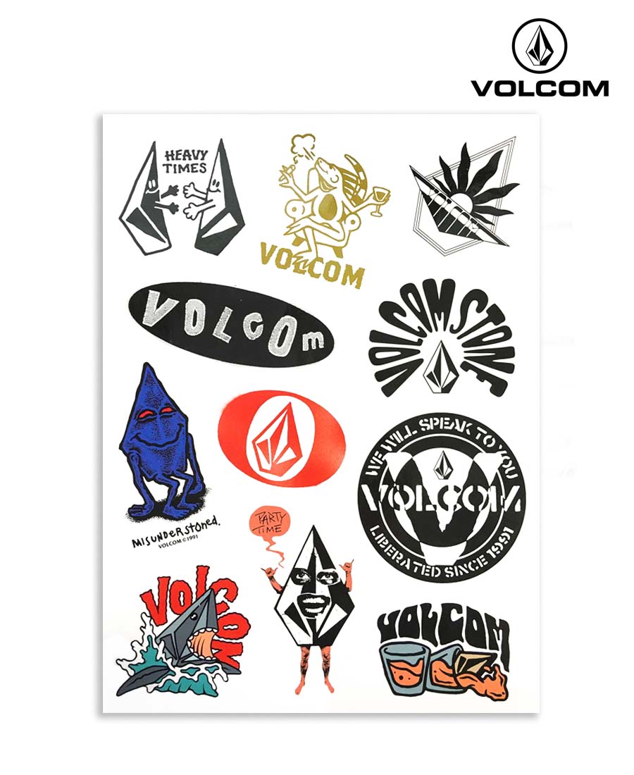 Volcom | True To This since 1991 | Shop Oficial - Sticker Volcom Sheet