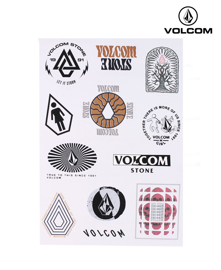Volcom | True To This since 1991 | Shop Oficial - Sticker Volcom Sheet